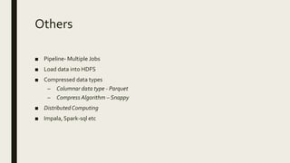 Data analysis on hadoop | PPTX | Databases | Computer Software and ...