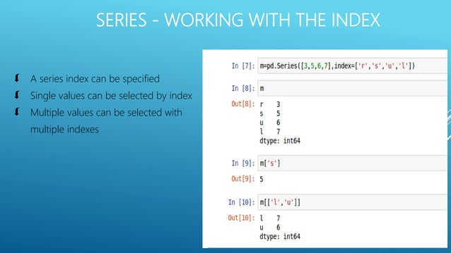 Data Analysis packages | PPTX | Programming Languages | Computing