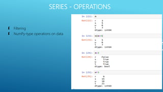 Data Analysis packages | PPTX | Programming Languages | Computing