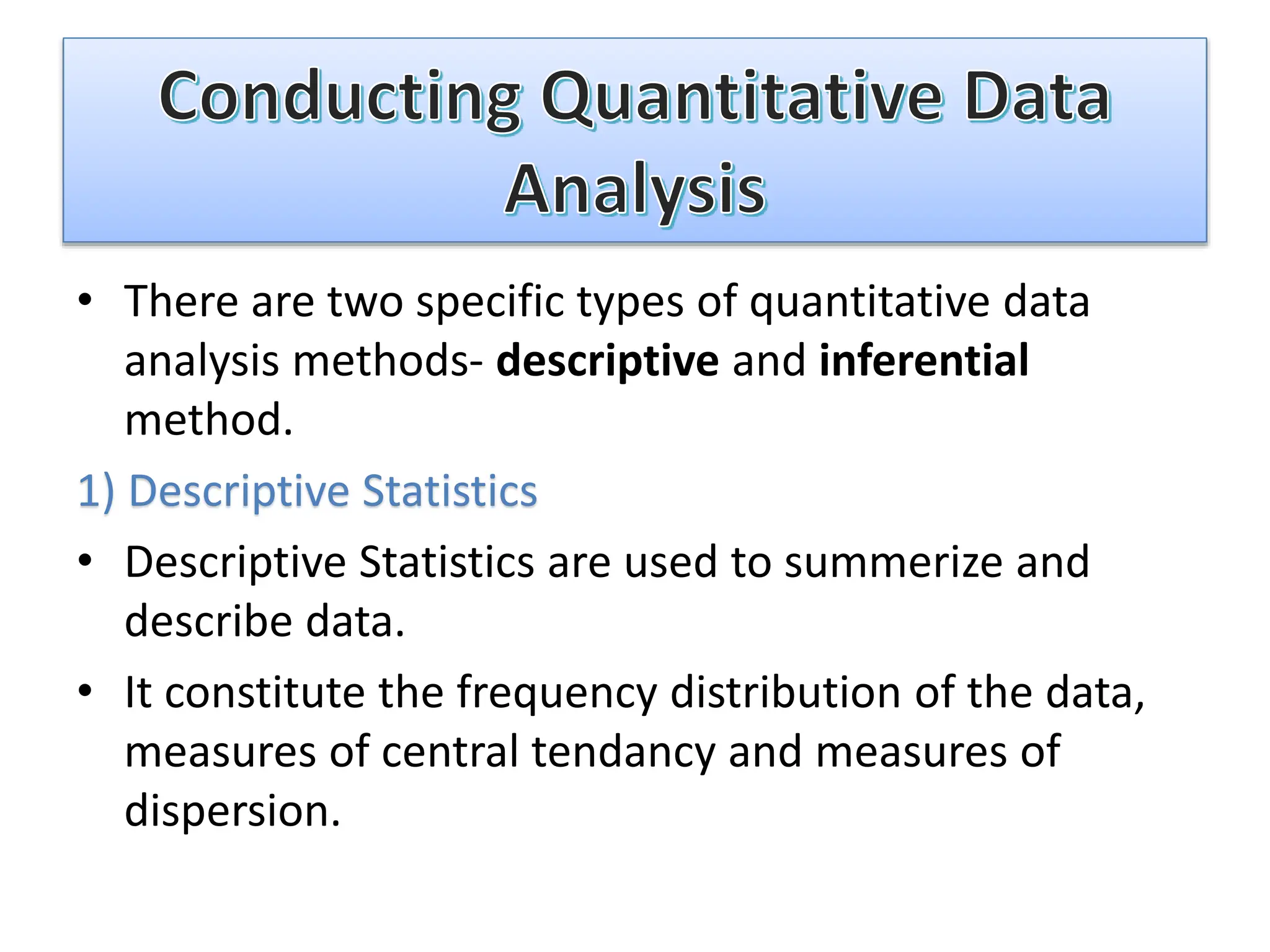 Introduction to Data Analysis for Nurse Researchers | PPTX