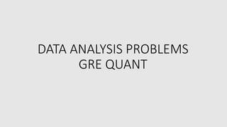 Data analysis problems | PPT