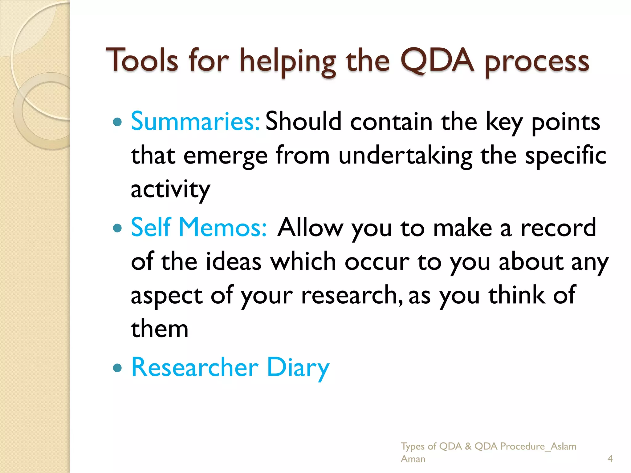 Data Analysis Procedure and Types of Quality Data | PDF