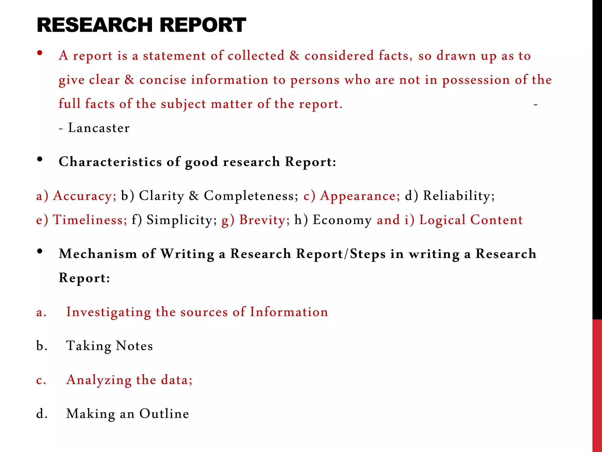 Data analysis & report writing | PPTX | Business | Business and Finance