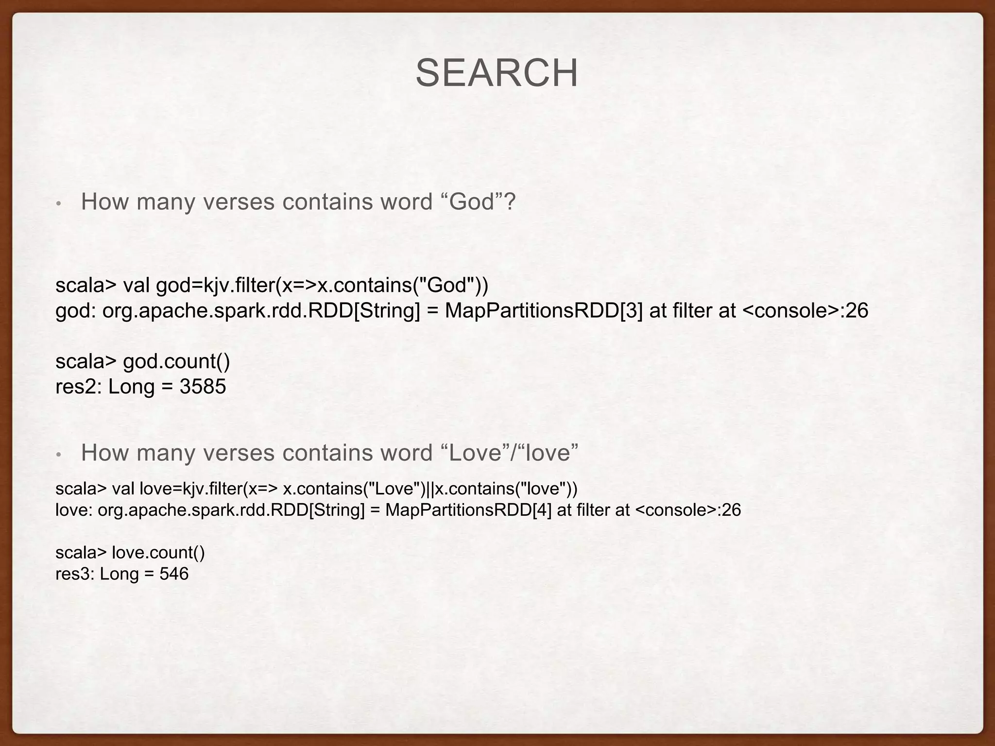 Data analysis scala_spark | PPTX