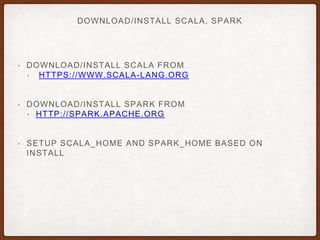 Data analysis scala_spark | PPTX