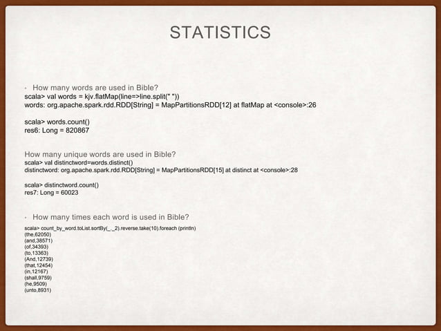 Data analysis scala_spark | PPTX