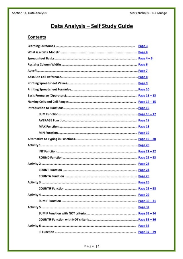 data_analysis_step_by_step_booklet.pdf | Business Accounting & Finance ...