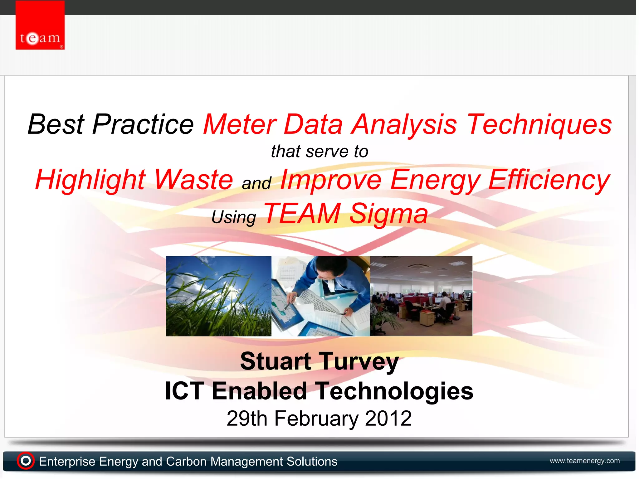 Energy Data Analysis Techniques | PPT