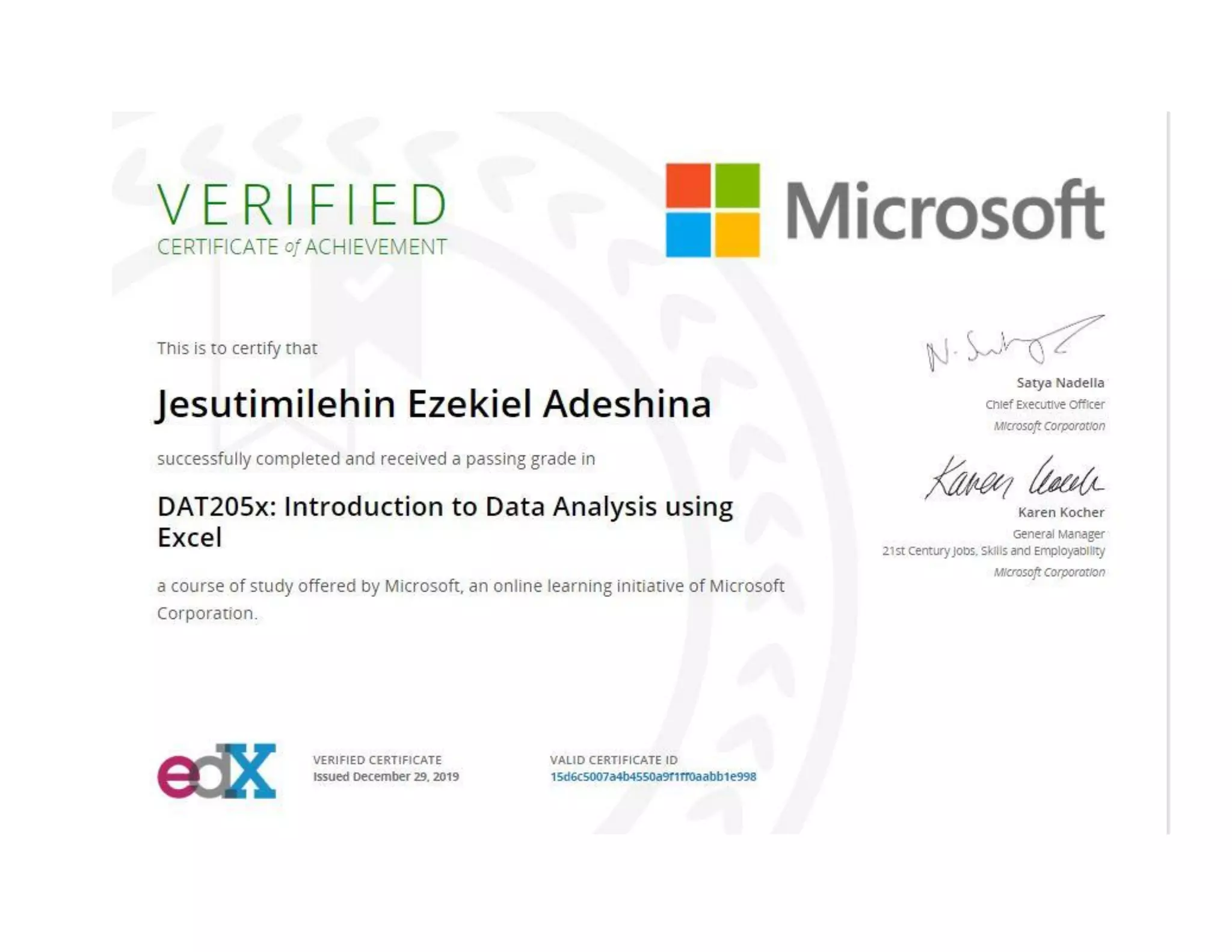 Data Analysis Using Excel Ppt 6374