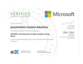 Data analysis using excel | PPT