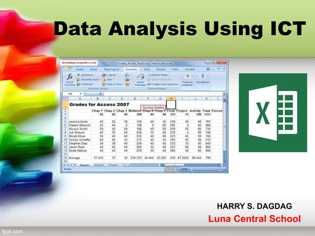 Data Analysis Using ICT Part 2.pptxkkkkkk | PPTX