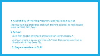 Introduction to Data Analysis Using Spread sheet | PPTX