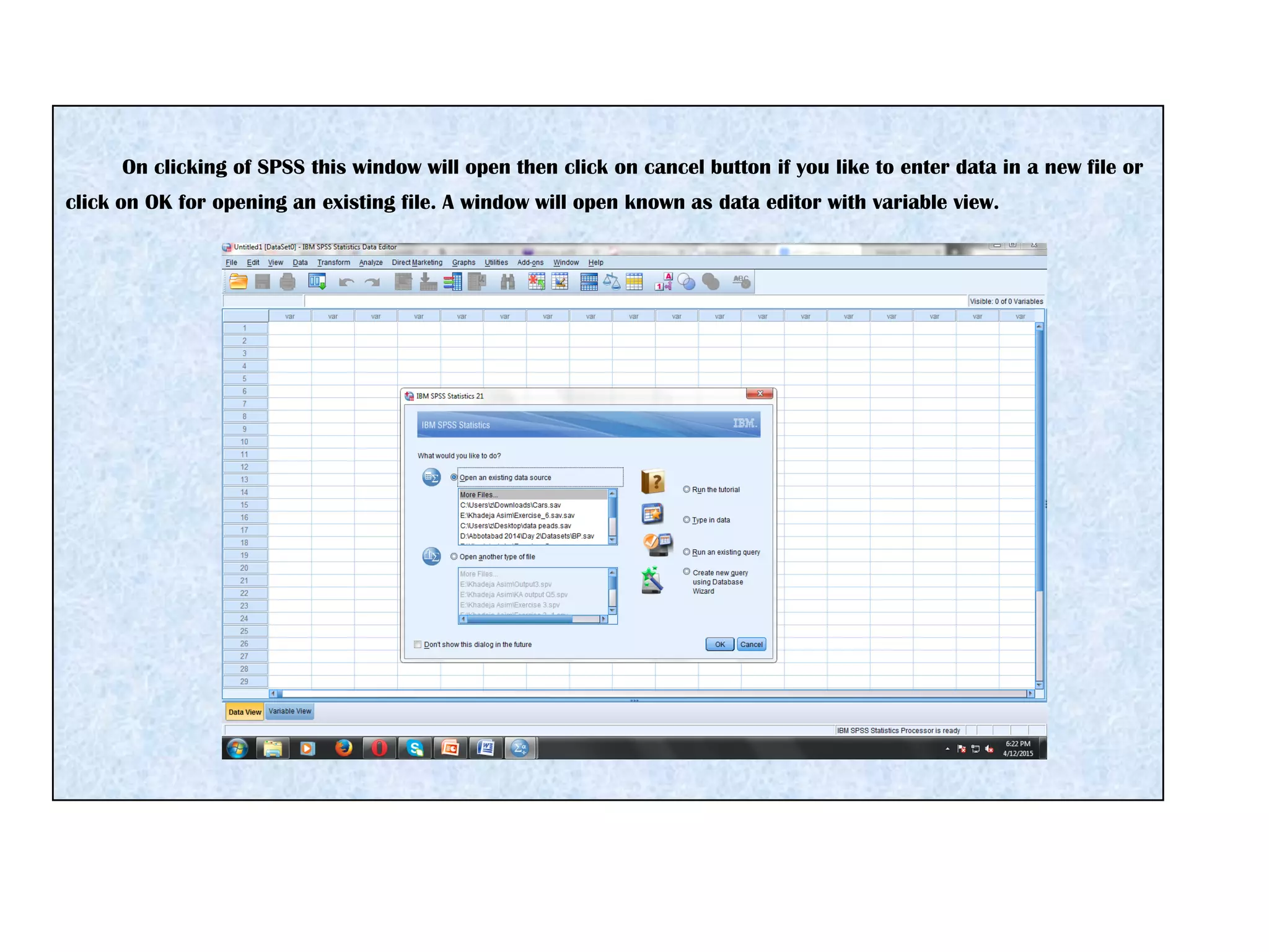 Data analysis using spss | PDF