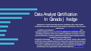Data Analyst Certification Canada Itedge.pptx