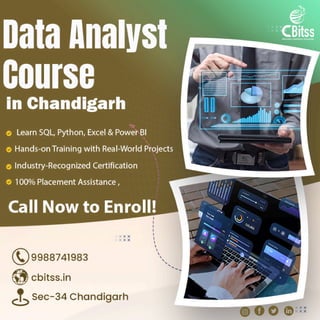 Best Data Analyst Course in Chandigarh | CBitss | PDF
