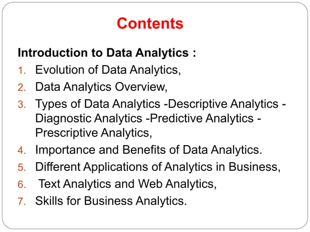 Data_Analytics_introduction_to_Analytics | PPTX