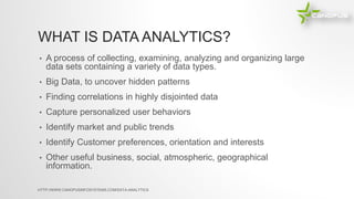 Data analytics | PPT