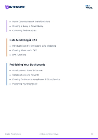 Data Analytics Course Syllabus | PDF