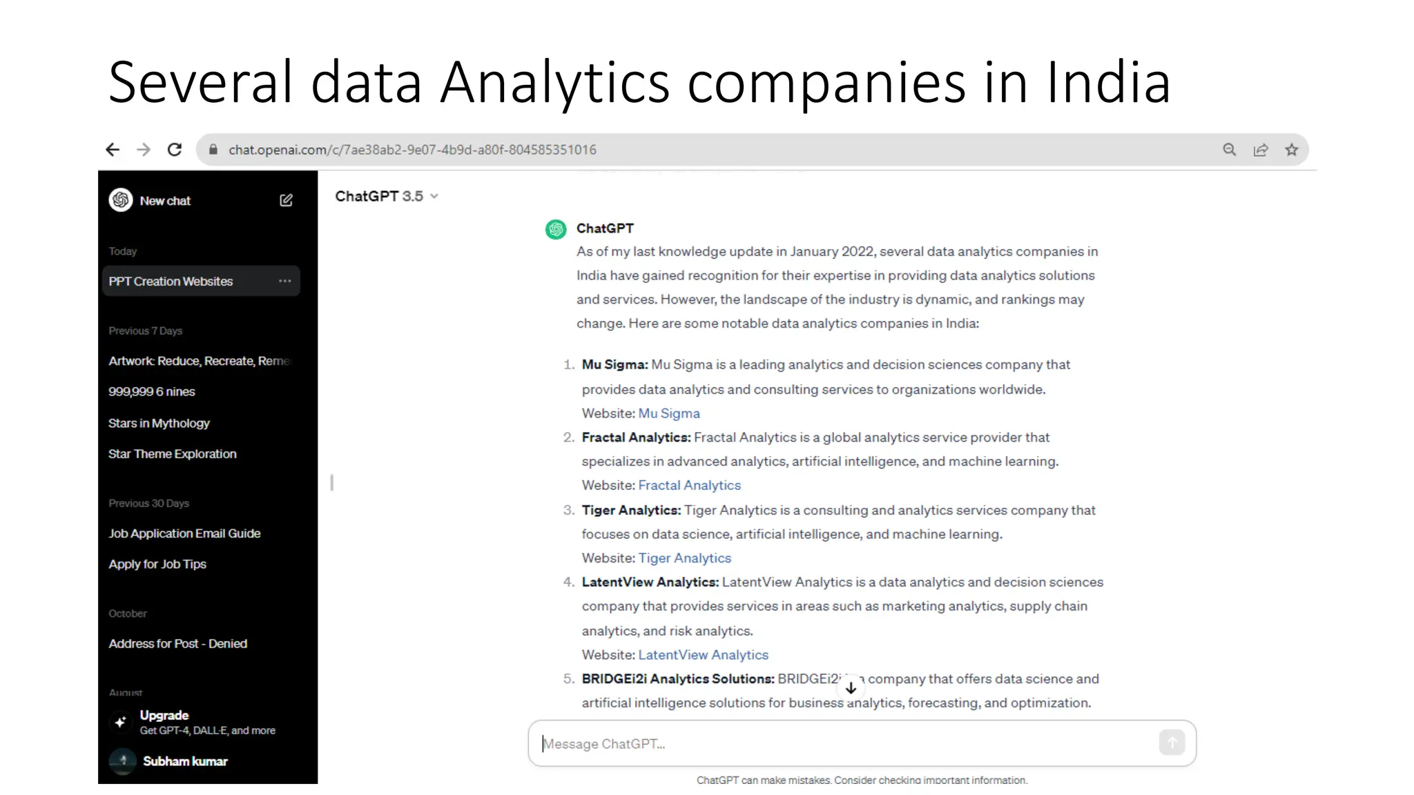 Data analytics. Importance of Data Analytics..pptx | Business ...