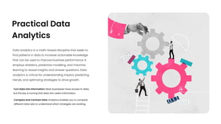 Data Analytics for Digital Marketing Lecture for Advanced Digital & Social Media Strategy at ...
