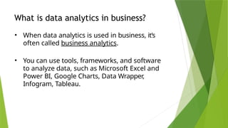 data analytics modelling presentations123 | PPTX