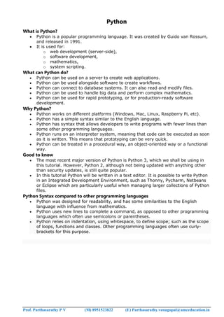 data analytics - python.docx