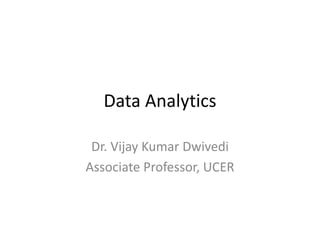 Data Analytics-Unit 1 , this Is ppt for student help | PPTX