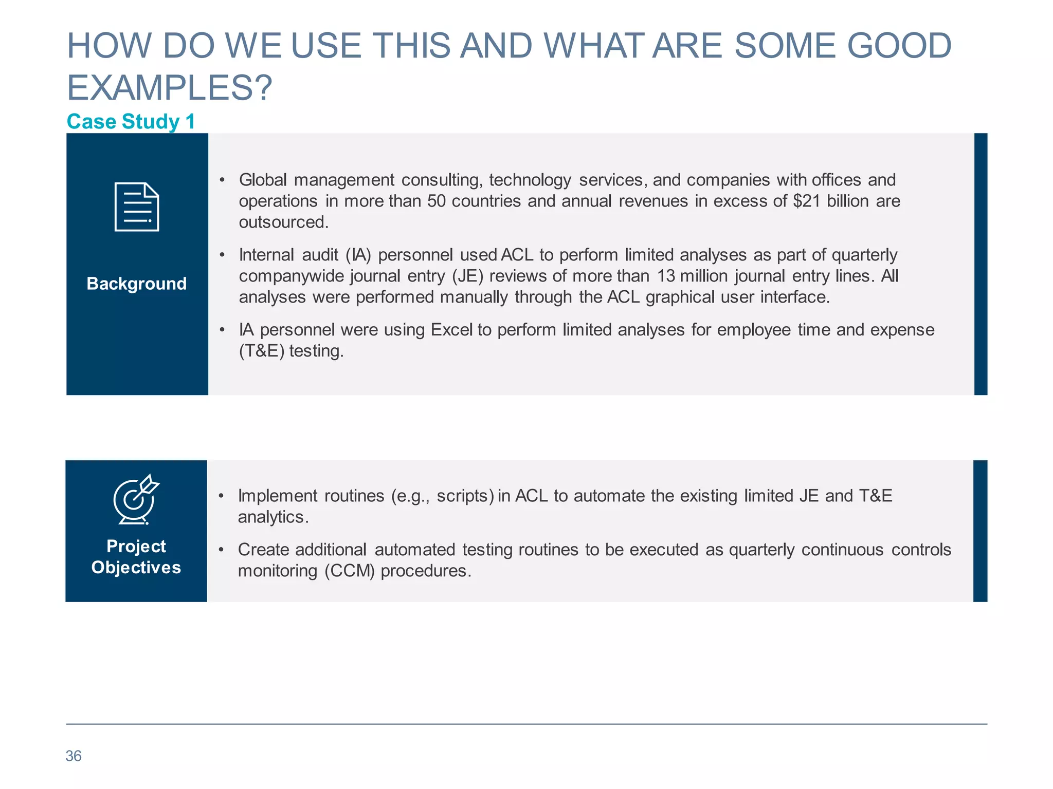 Data analytics and audit coverage guide | PPT
