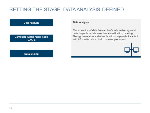 Data analytics and audit coverage guide | PPT