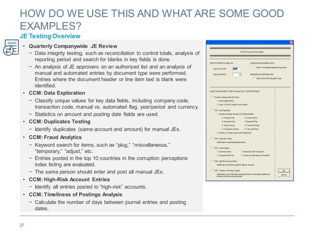 Data analytics and audit coverage guide | PPT