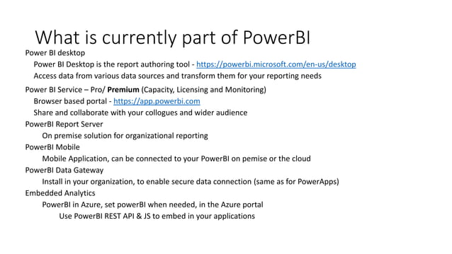 Data analytics and powerbi intro | PPTX | Desktop Publishing | Computer Software and Applications