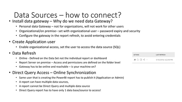 Data analytics and powerbi intro | PPTX | Desktop Publishing | Computer Software and Applications