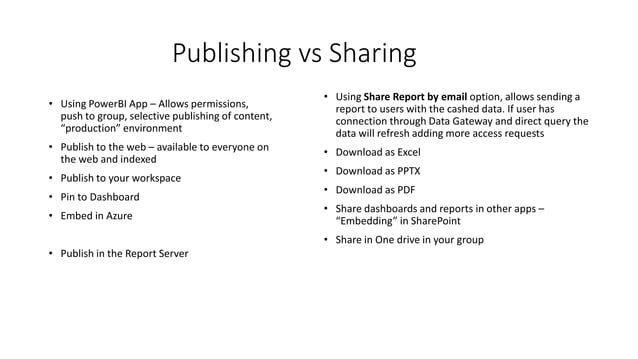 Data analytics and powerbi intro | PPTX | Desktop Publishing | Computer Software and Applications