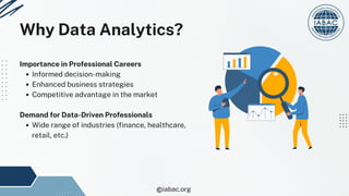 Data Analytics Certification Program for Professionals| IABAC | PDF