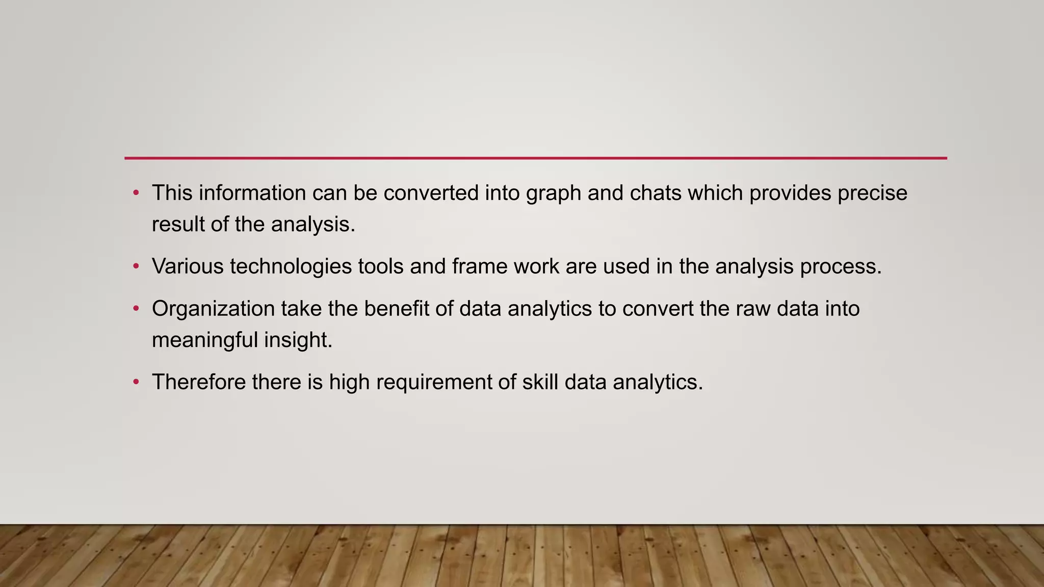 Data Analytics course.pptx | Databases | Computer Software and Applications