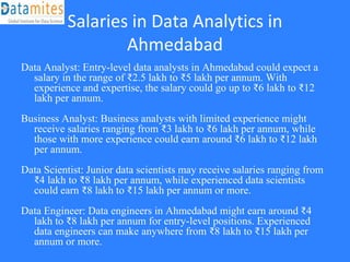 Data Analytics Course In Ahmedabad-August | PPT