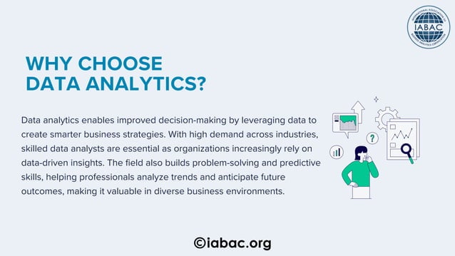 EXPLORE DATA ANALYTICS COURSES IN AHMEDABAD | IABAC | PPT