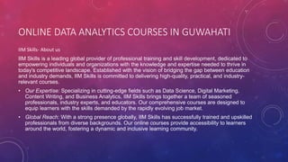 Data Analytics Courses in Guwahati by IIM Skills.pptx