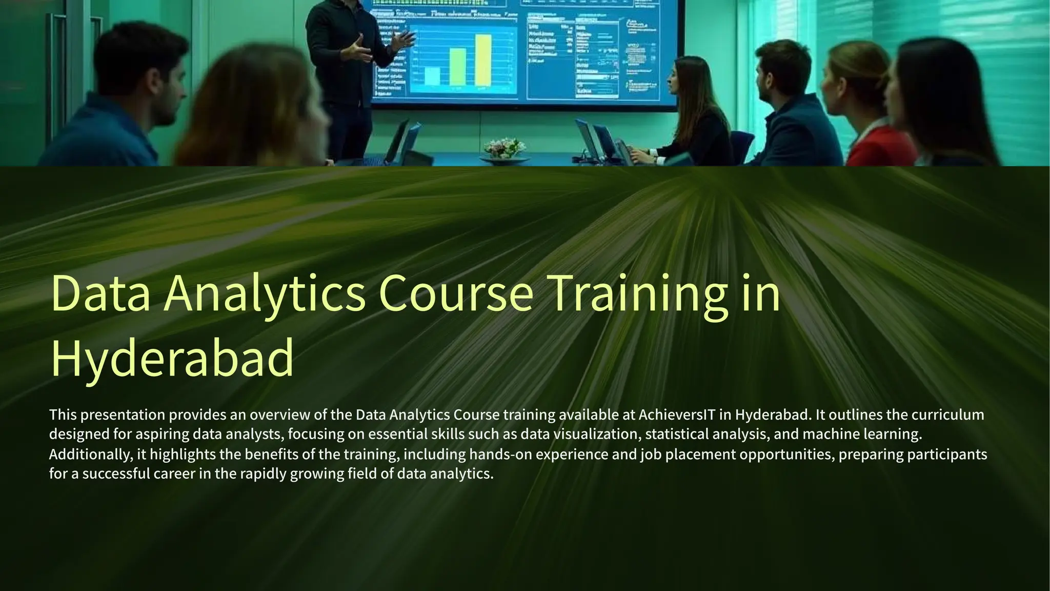Data Analytics Course Training in Hyderabad at Achieversit | PDF