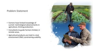 Data analytics for agriculture | PPTX