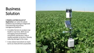 Data analytics for agriculture | PPTX