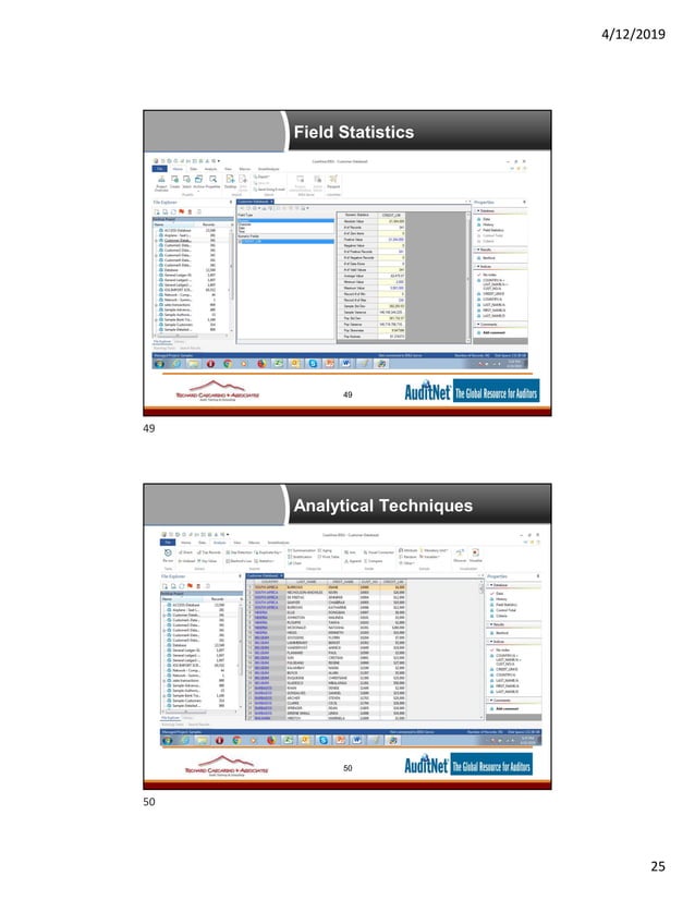 Data Analytics for Auditors Data Analytics Software | PDF