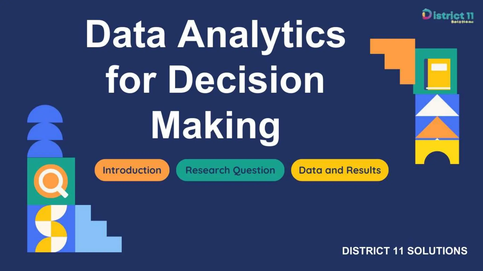 Importance of Data Analytics for Decision Making | PPTX