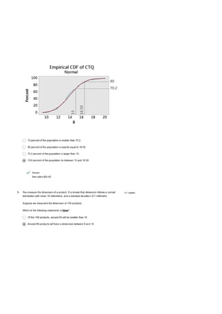 Data Analytics for Lean Six Sigma Questions and Answers | PDF