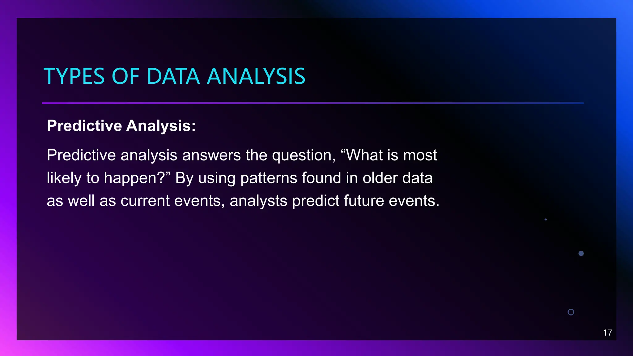 Data Analytics Fundamentals: data analytics types.potx