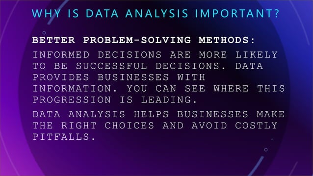 Data Analytics Fundamentals: data analytics types.potx | Databases | Computer Software and ...