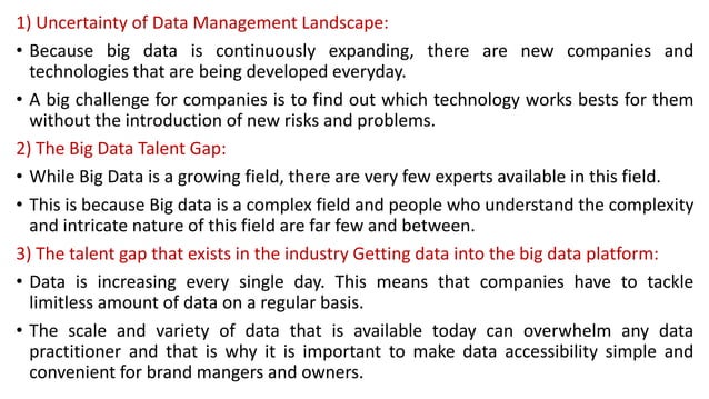 Data Analytics in Industry Verticals, Data Analytics Lifecycle, Challenges of Conventional ...