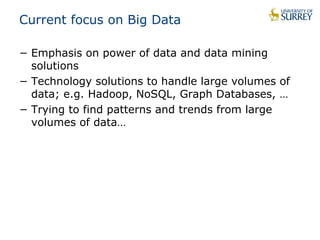 Large-scale data analytics for smart cities | PPT | Databases | Computer Software and Applications