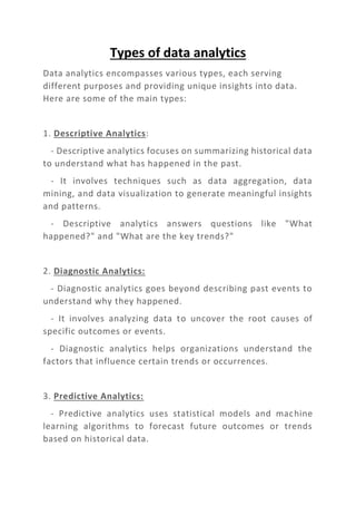 Data analytics course in chandigarh, mohali | PDF