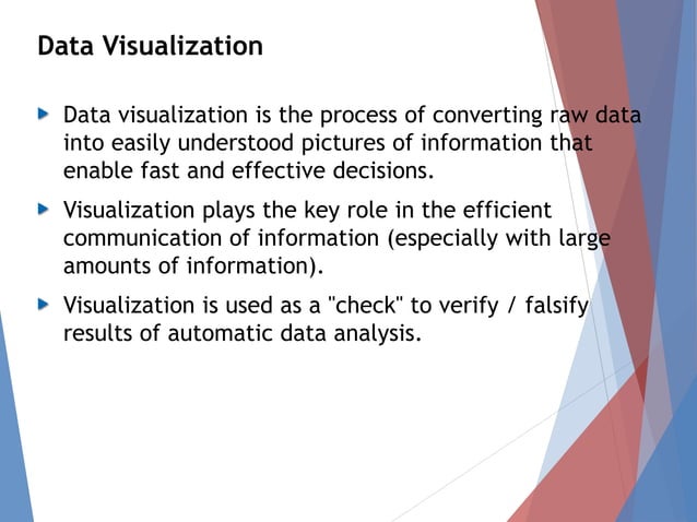 Data analytics and visualization | PPTX | Databases | Computer Software and Applications